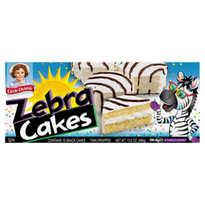 Little Debbie Zebra Snack Cakes, 10 count, 13.0 oz - The Fresh Grocer
