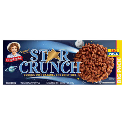 Snack Cakes, Little Debbie Big Pack STAR CRUNCH ® cosmic snacks - Price ...