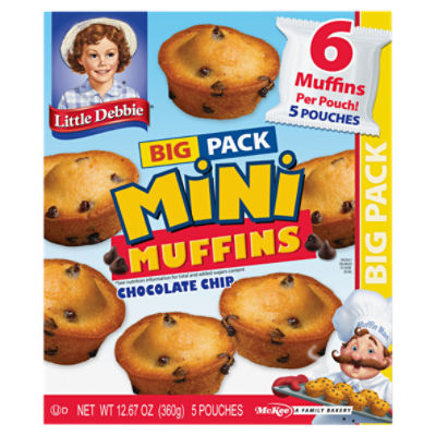 Little Debbie Big Pack Mini Muffins (Chocolate Chip) - ShopRite