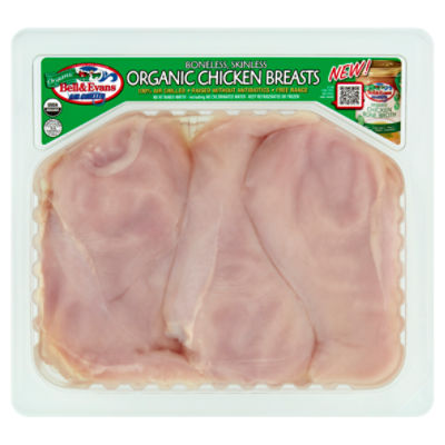 Bell & Evans Boneless, Skinless Organic Chicken Breasts - Fairway