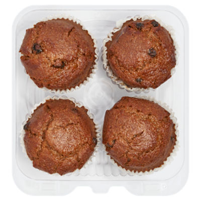 4 Pack Raisin Bran Puffin Muffin - ShopRite