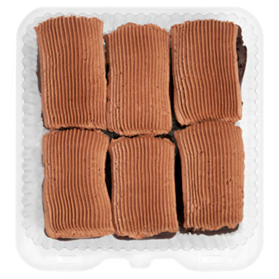 Mini Chocolate Cake with Chocolate Icing, 6 Pack - ShopRite
