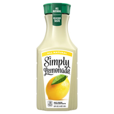 Simply Lemonade Bottle, 52 fl oz - ShopRite