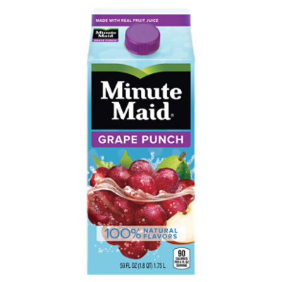 Minute Maid Grape Carton, Punch
