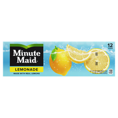 Minute Maid Lemonade Fridge Pack, 12 fl oz, 12 count - ShopRite