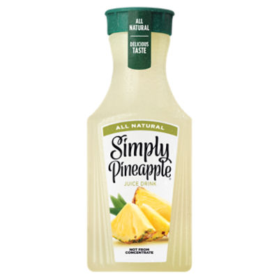 Simply All Natural Pineapple Juice Drink, 52 fl oz - The Fresh Grocer
