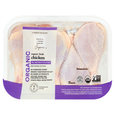 Wholesome Pantry Organic Fresh Chicken Drumsticks