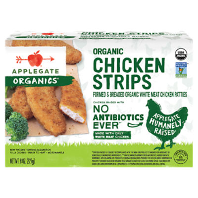 Applegate Organic Chicken Strips, 8oz (Frozen) - ShopRite