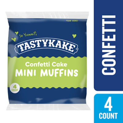 Tastykake Confetti Cake Mini Muffins 16 Oz 4 Count