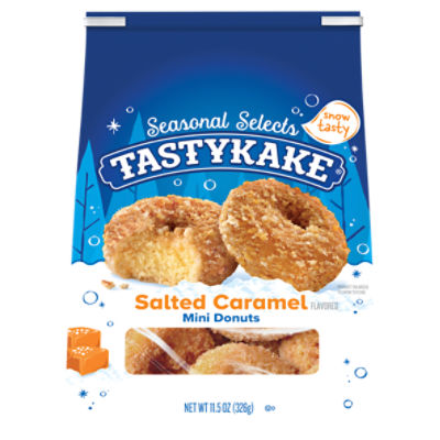 Tastykake Salted Caramel Flavored Mini Donuts Winter Edition, 11.5 oz ...