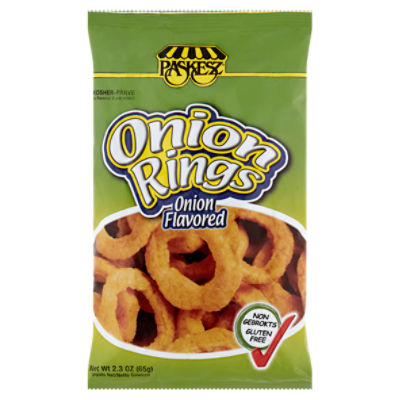Paskesz Onion Flavored Onion Rings, 2.3 oz - ShopRite
