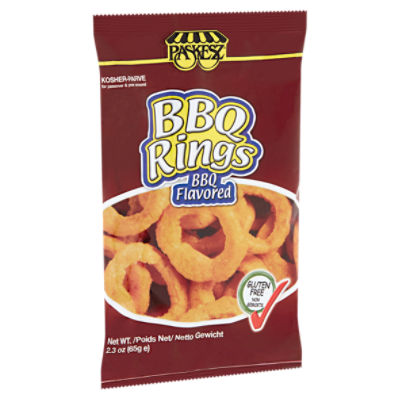 Paskesz BBQ Flavored Rings, 2.3 oz - ShopRite