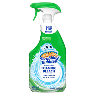 Scrubbing Bubbles Foaming Bleach Bathroom Cleaner, Trigger Bottle ...