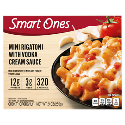 Smart Ones Mini Rigatoni with Vodka Cream Sauce, 9.0 oz - The Fresh Grocer