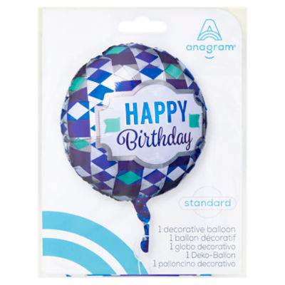 Anagram Standard Happy Birthday Foil Balloon - ShopRite