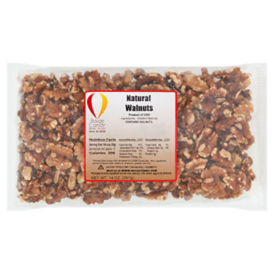 Rayge Candy & Nuts Natural Walnuts, 14 oz - ShopRite