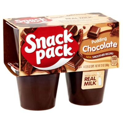 Chocolate Pudding Snack Pack