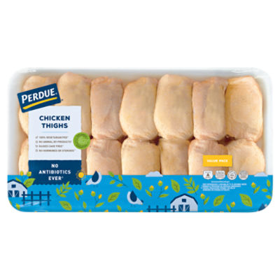PERDUE® No Antibiotics Ever Fresh Chicken Thighs, Value Pack - The ...