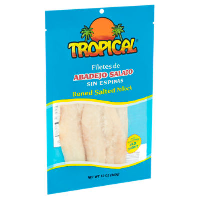 Tropical Boned Salted Pollock, 12 oz