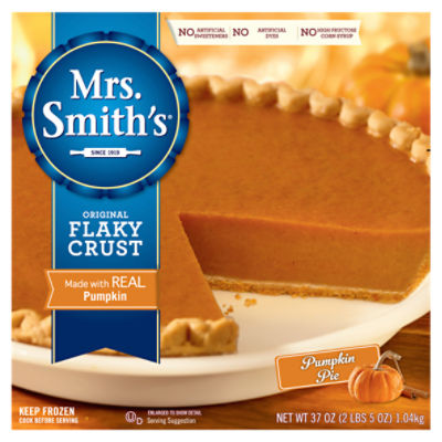 Mrs. Smith's Original Flaky Crust Pumpkin Pie, 37 oz