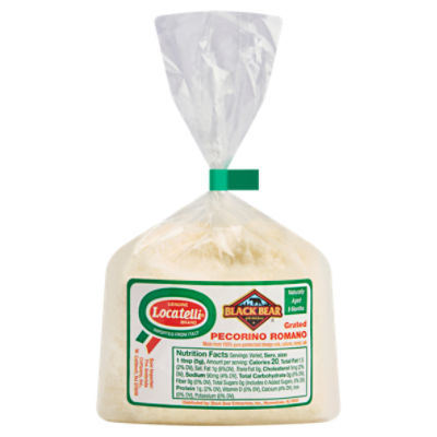 Black Bear Grated Locatelli Bag - Gourmet