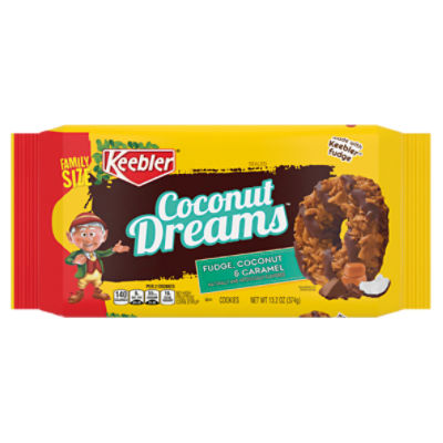 Keebler Coconut Dreams Fudge Coconut & Caramel, Cookies