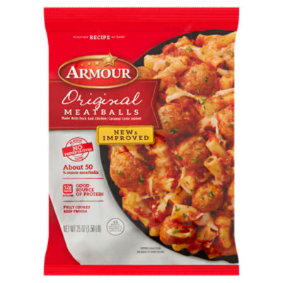 Armour Original Meatballs, 25 oz