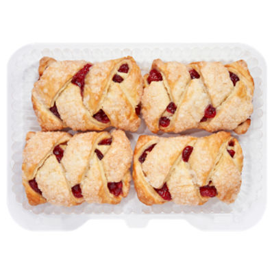 4 Pack Hand Held Cherry Lattice Pies - The Fresh Grocer