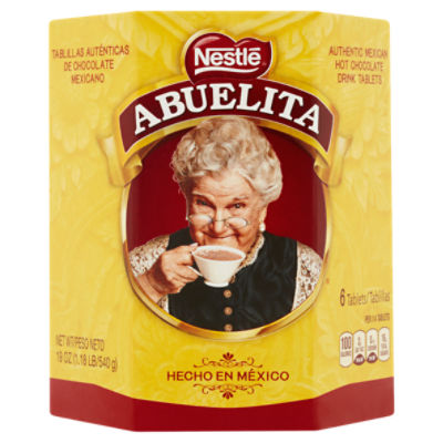 Nestlé Abuelita Authentic Mexican Hot Chocolate Drink Tablets 6 Count 19 Oz Shoprite