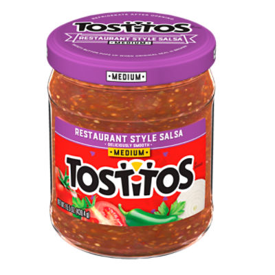 Tostitos Medium Restaurant Style Salsa, 15.5 oz