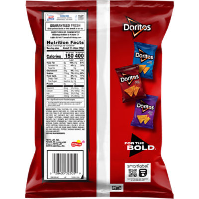 Doritos Nutrition Label