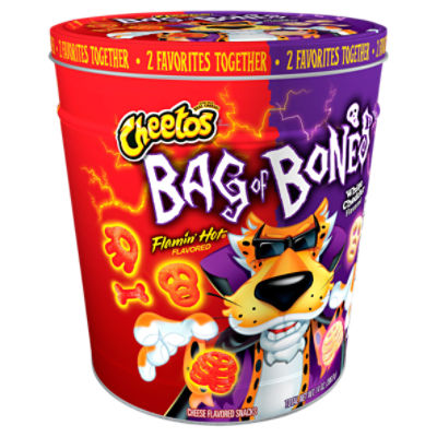 Cheetos Bag of Bones Cheese Flavored, Snacks