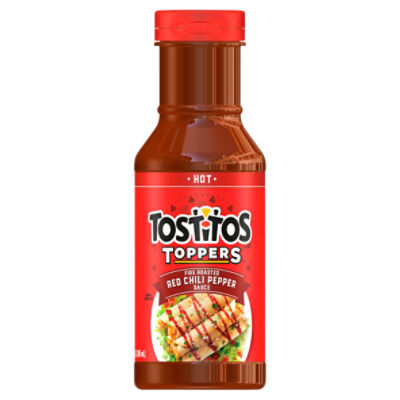 Tostitos Toppers Hot Fire Roasted Red Chili Pepper Sauce, 9 fl oz