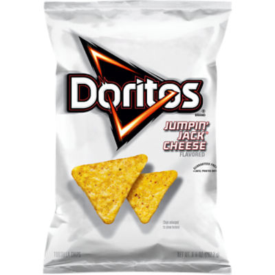 Doritos Tortilla Chips Jumpin' Jack Cheese Flavored 9 1/4 Oz - The ...