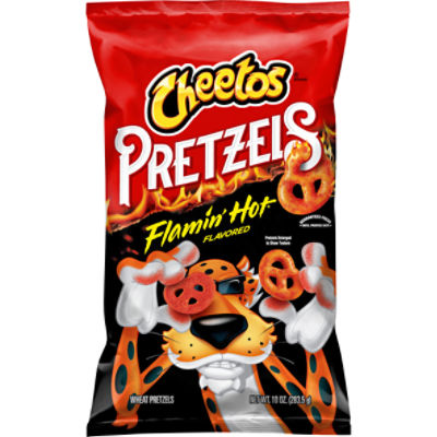 Cheetos Cheese Flavored Snacks Pretzel Flamin' Hot 10 Oz - ShopRite