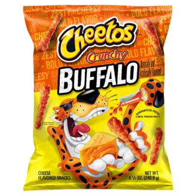 Cheetos Crunchy Cheese Flavored Snacks, Buffalo, 8 1/2 Oz - ShopRite