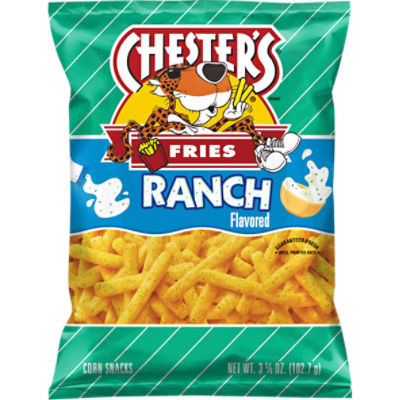 Chester's Fries Ranch Flavored Corn Snacks, 3 5/8 oz - ShopRite