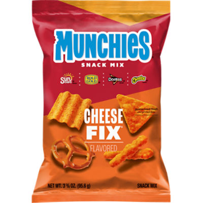 Munchies Cheese Fix Flavored Snack Mix, 3 3/8 oz - ShopRite