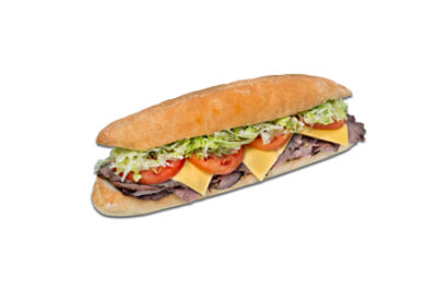 Deli Roast Beef & Cheese Sub - Whole, 1 each - ShopRite