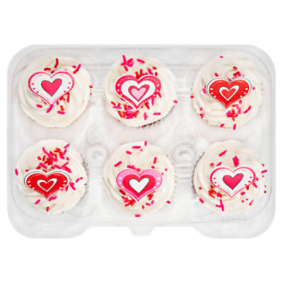6 Pack Holiday Cupcakes - The Fresh Grocer