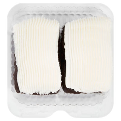 Mini Chocolate Cake with Vanilla Icing, 2 Pack - ShopRite