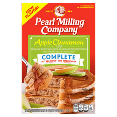 Pearl Milling Company Apple Cinnamon Flavor Complete Pancake & Waffle ...