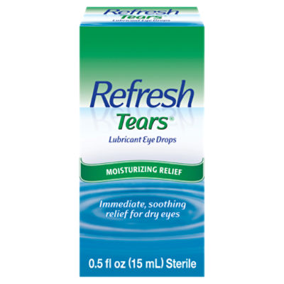 Refresh Tears® Lubricant Eye Drops Preserved Tears, 0.5 fl oz (15mL ...
