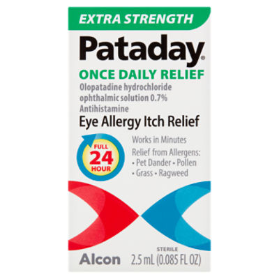 Pataday Extra Strength Once Daily Relief Liquid, For Ages 2 and Older ...