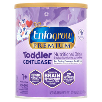 Enfagrow Premium Toddler Gentlease Nutritional Drink, 1+ Years, 29.1 oz ...