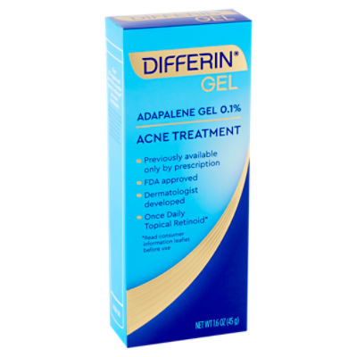 Differin Acne Treatment Gel, 1.6 oz
