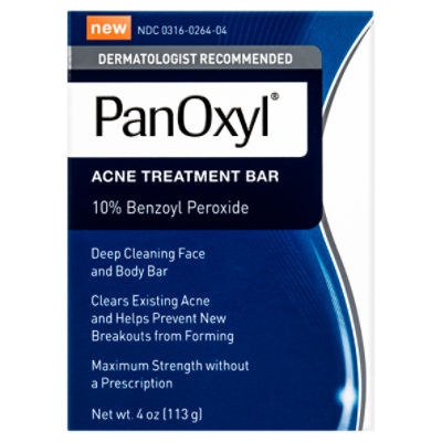 PanOxyl 10% Benzoyl Peroxide Acne Treatment Bar, 4 oz - ShopRite