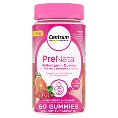 Centrum Prenatal Multivitamin Gummies - 60 Ct - ShopRite