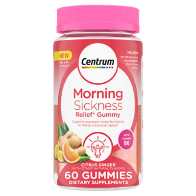 Centrum Morning Sickness Relief Gummies - 60 Ct - ShopRite