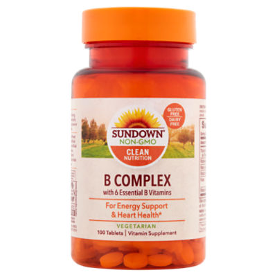 Sundown B Complex Vitamin Supplement, 100 count - ShopRite